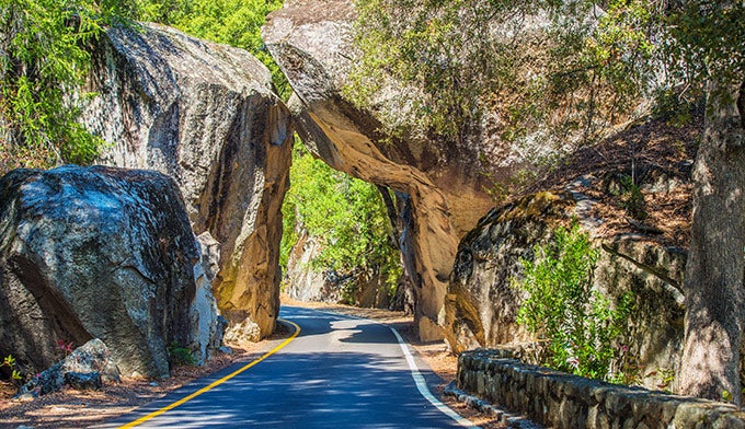 Merced, California - Bus Hub to Yosemite