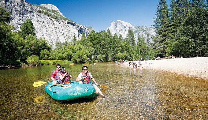 Rivers In Yosemite Park