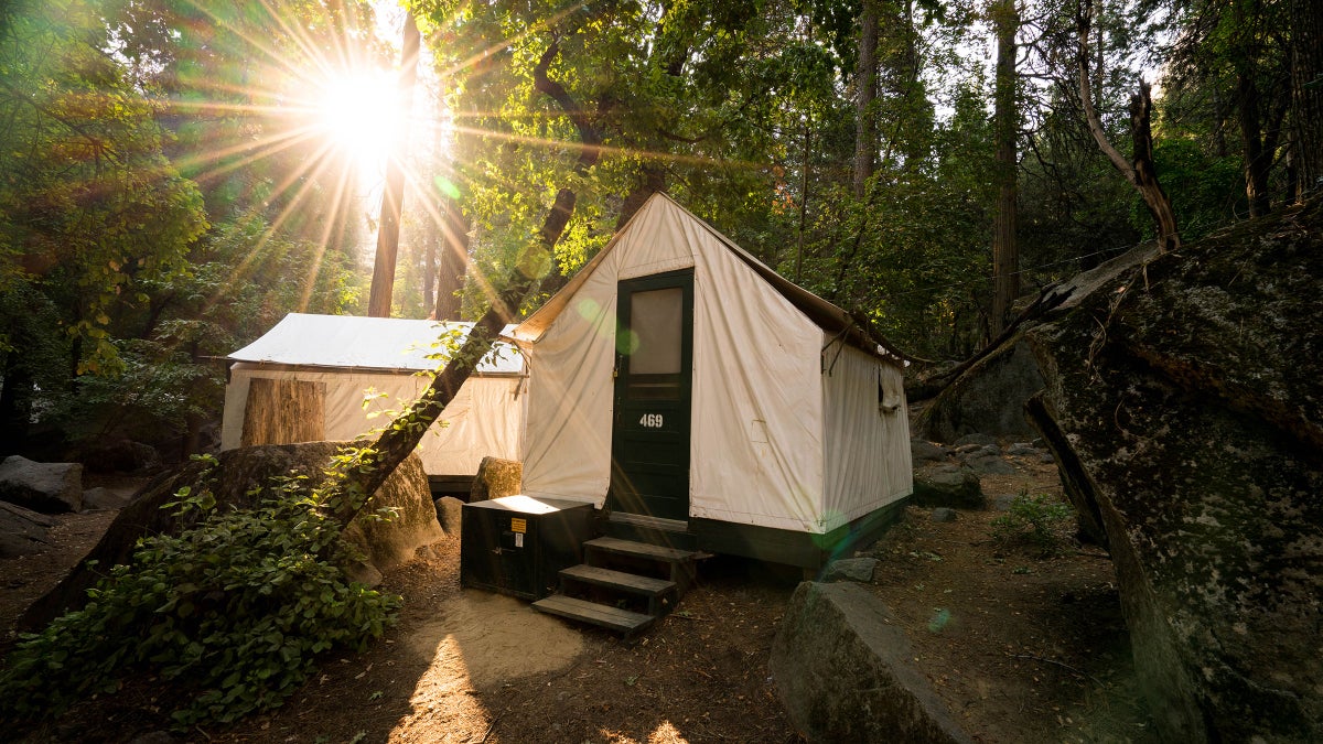 Curry Village Tent Cabins and Lodging in Yosemite National Park