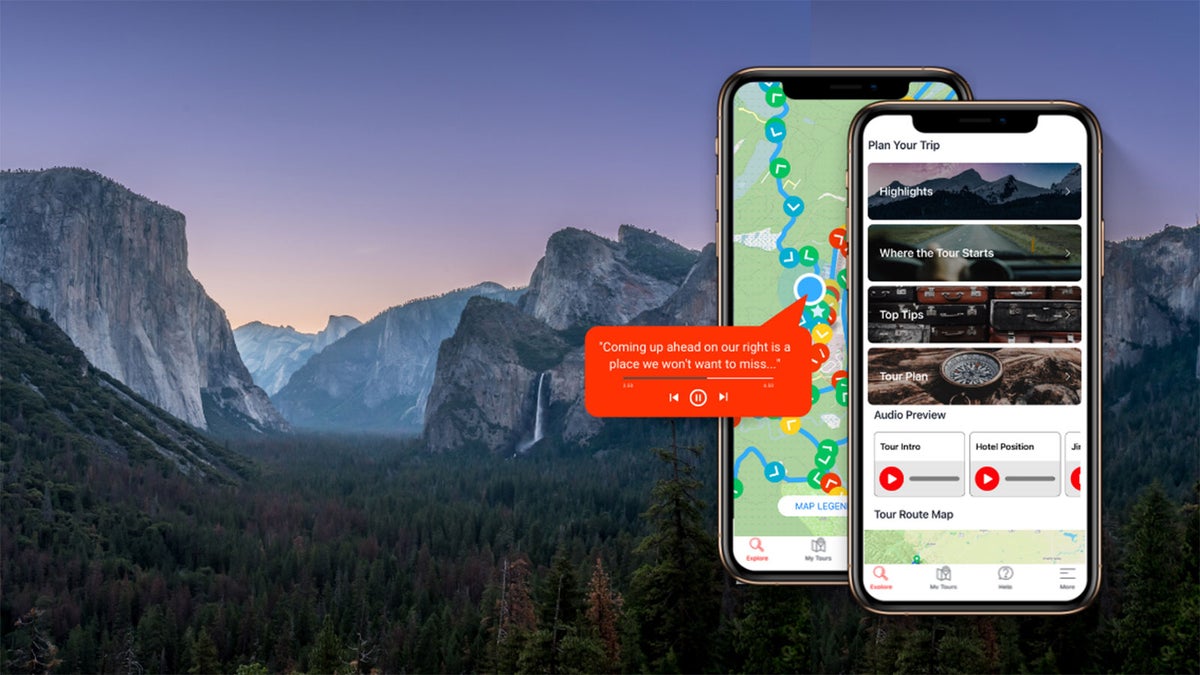 Yosemite Narrated Driving Tour App by GyPSy Guide