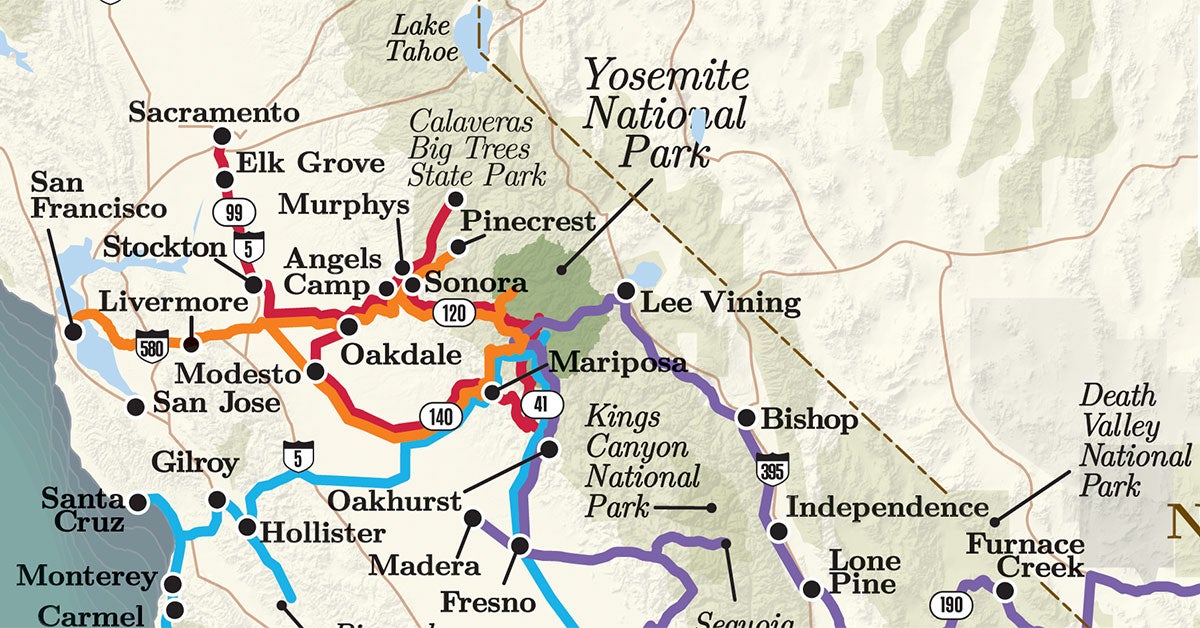 4 Best Road Trips to Yosemite National Park